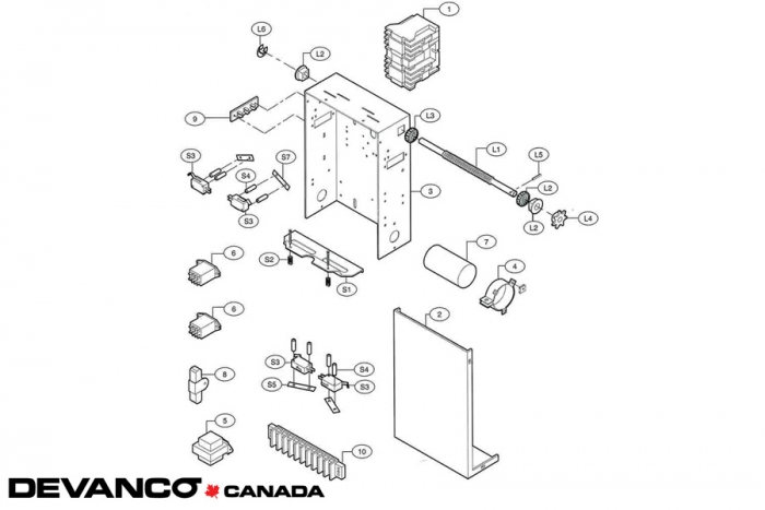 Schematics - Replacement Parts